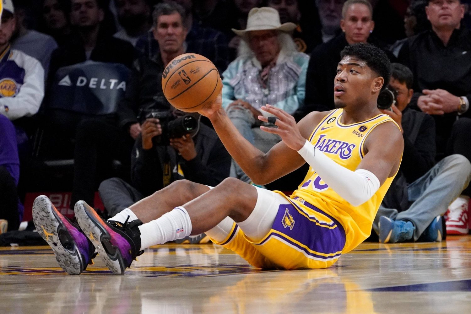 Rui Hachimura Makes a Solid Impact in His Lakers Debut | SportsLook