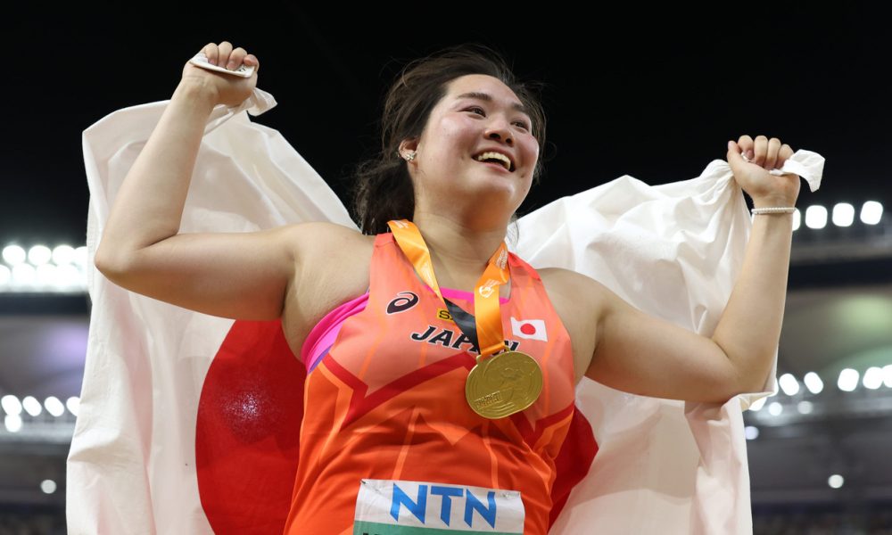 Javelin Thrower Haruka Kitaguchi Captures Japan's First Gold Medal at ...