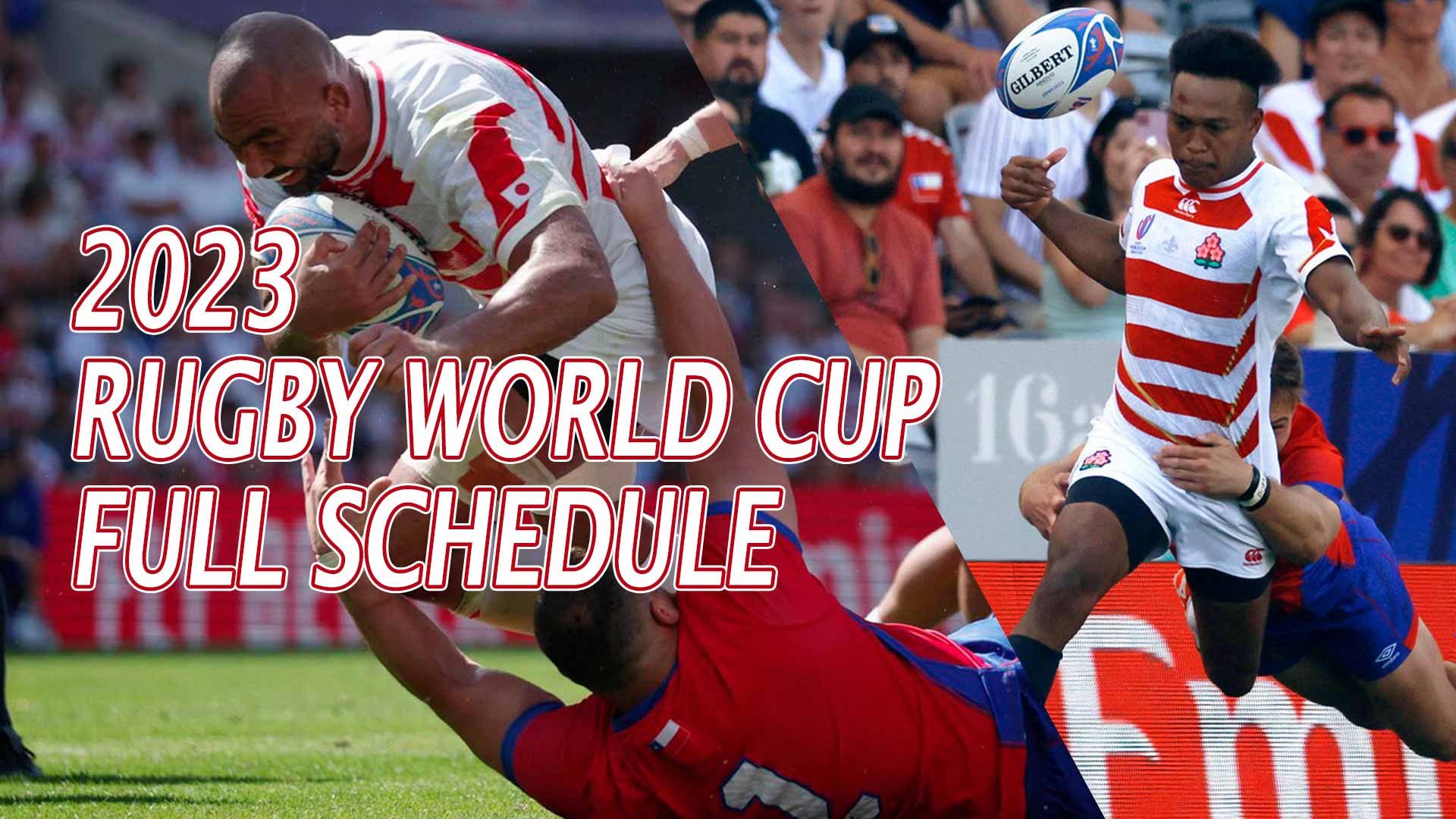 Rugby World Cup 2023 Full Schedule | SportsLook